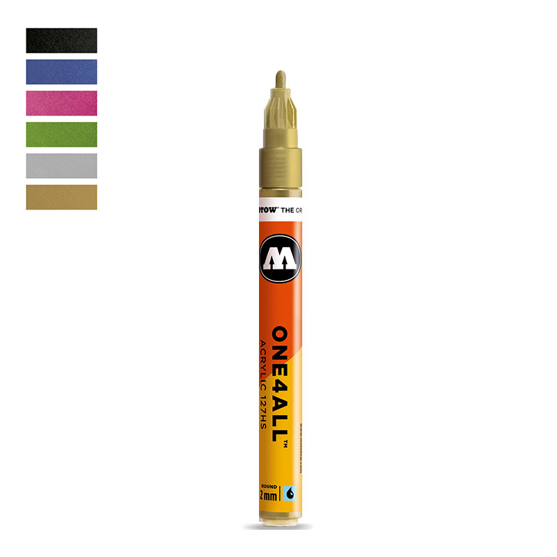 Molotow ONE4ALL Metallic – Customs by BB
